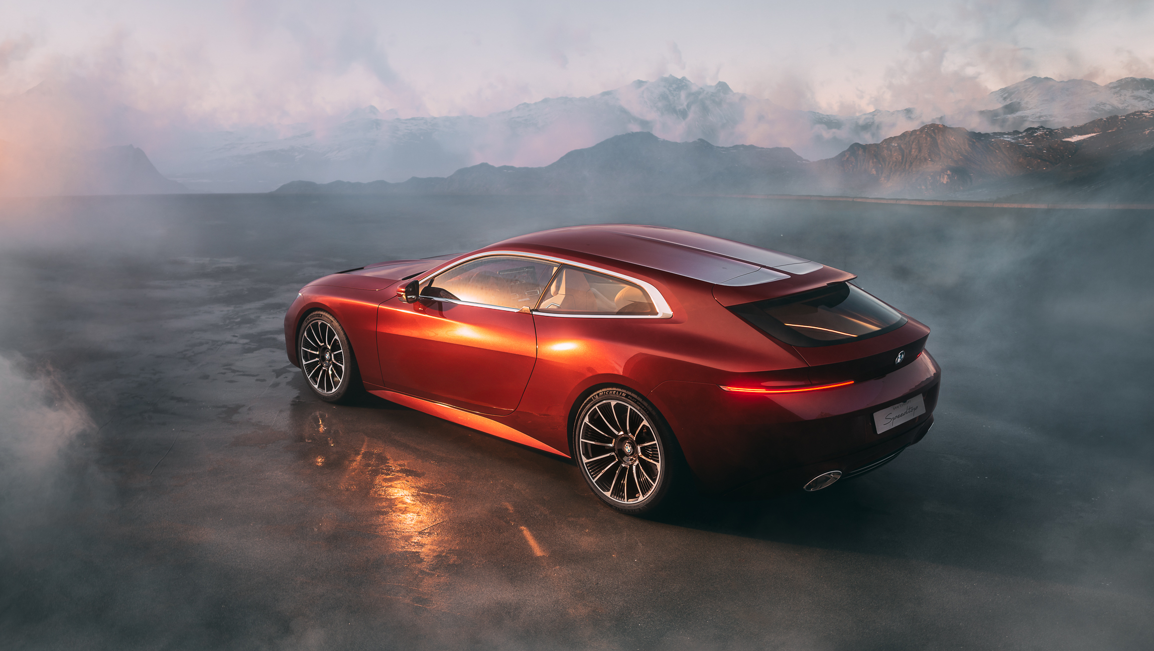 BMW Concept Speedtop Touring ha incantato il Lago di Como